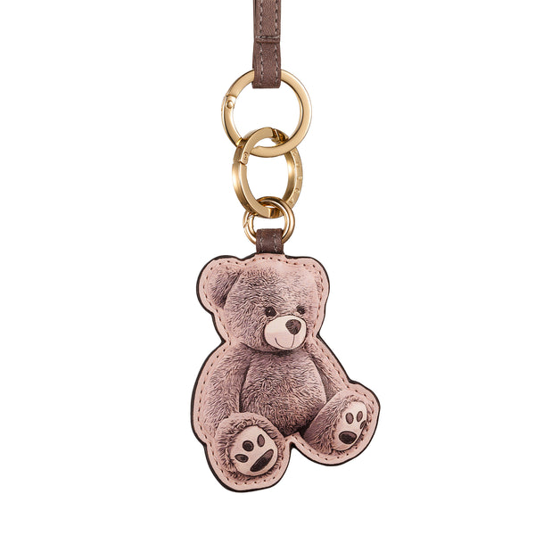 Teddy - Leather Bag Charm | BURGA