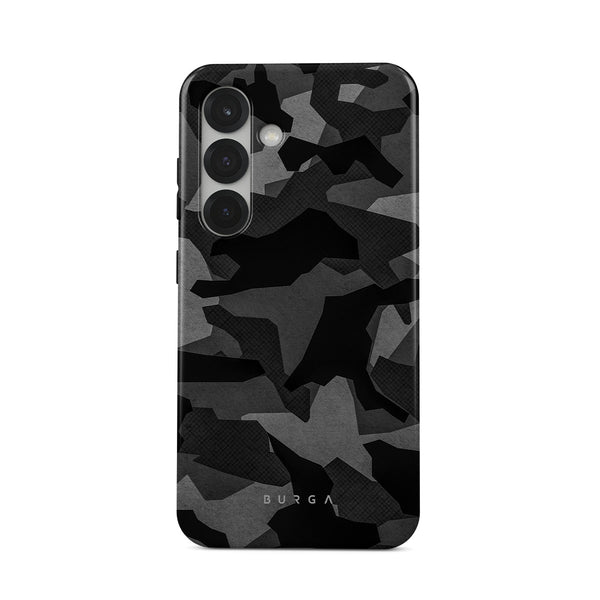 Night Black Camouflage - Samsung Galaxy S25 Plus Case | BURGA