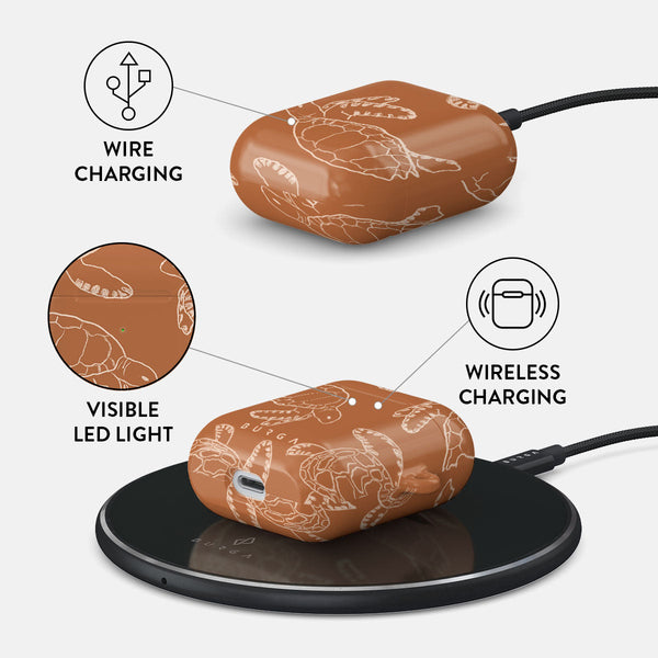 Earth Shell - Apple Airpod Case Cover | BURGA