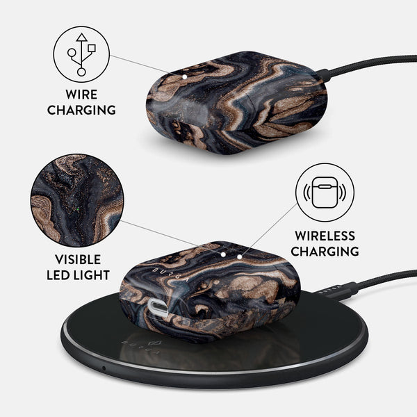 Enchanted Mirror - Marble Apple Airpod Case Cover | BURGA
