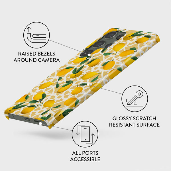 Lemon Juice - Samsung Galaxy S23 Ultra Case | BURGA